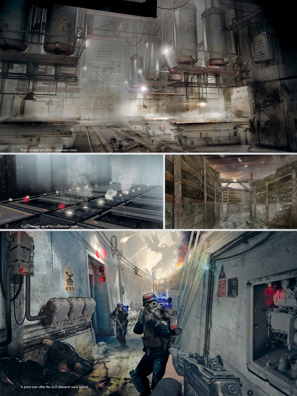 Read online The Art of Wolfenstein: The New Order comic - Issue # TPB ...