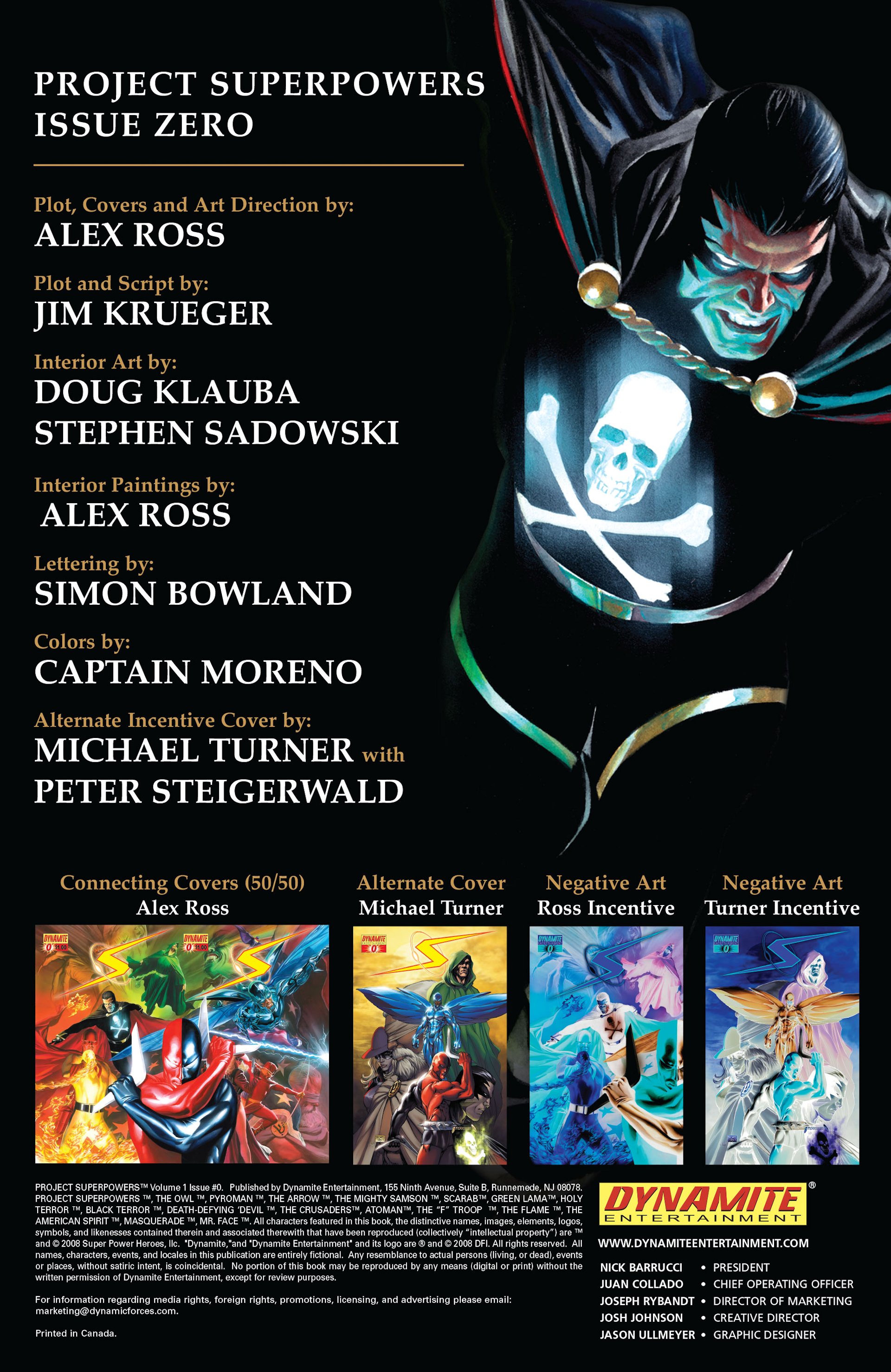 Read online Project Superpowers comic - Issue #0