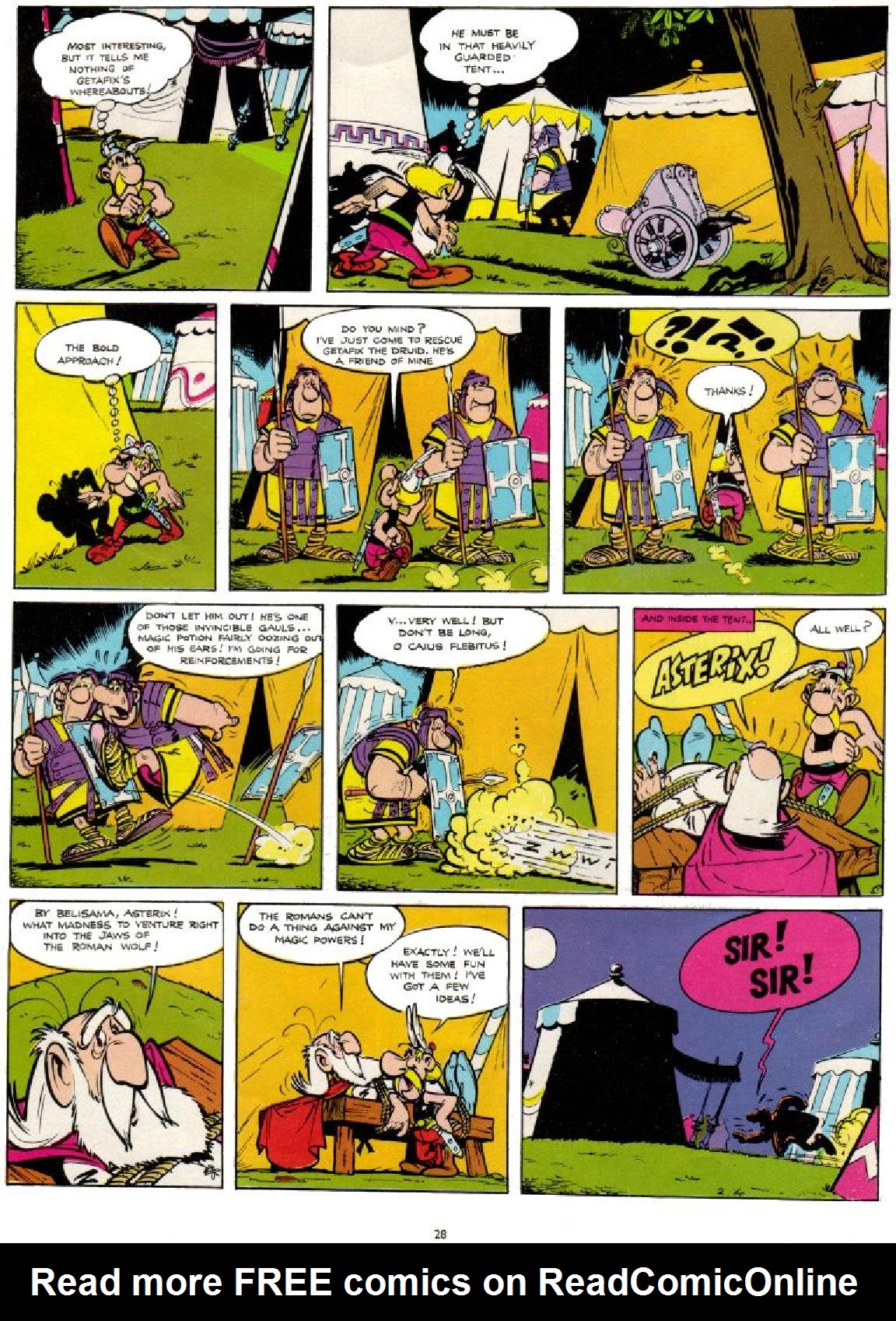 Read online Asterix comic - Issue #1