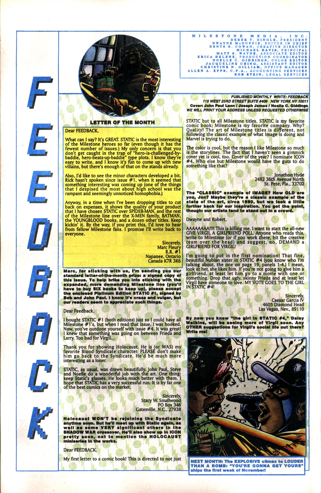 Read online Static comic - Issue #6