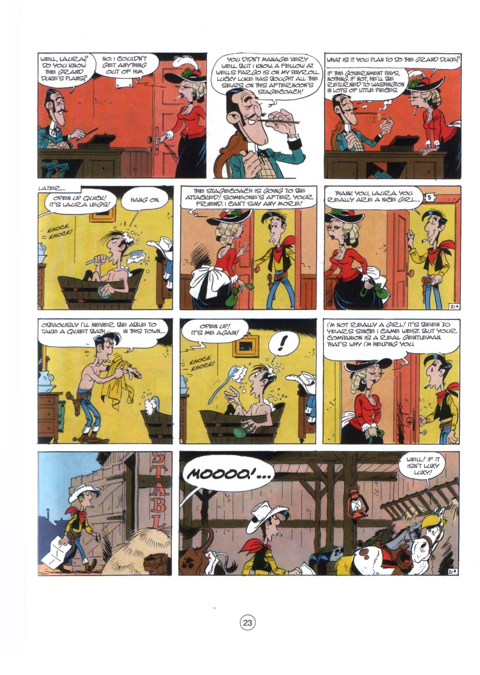 Read online A Lucky Luke Adventure comic - Issue #29