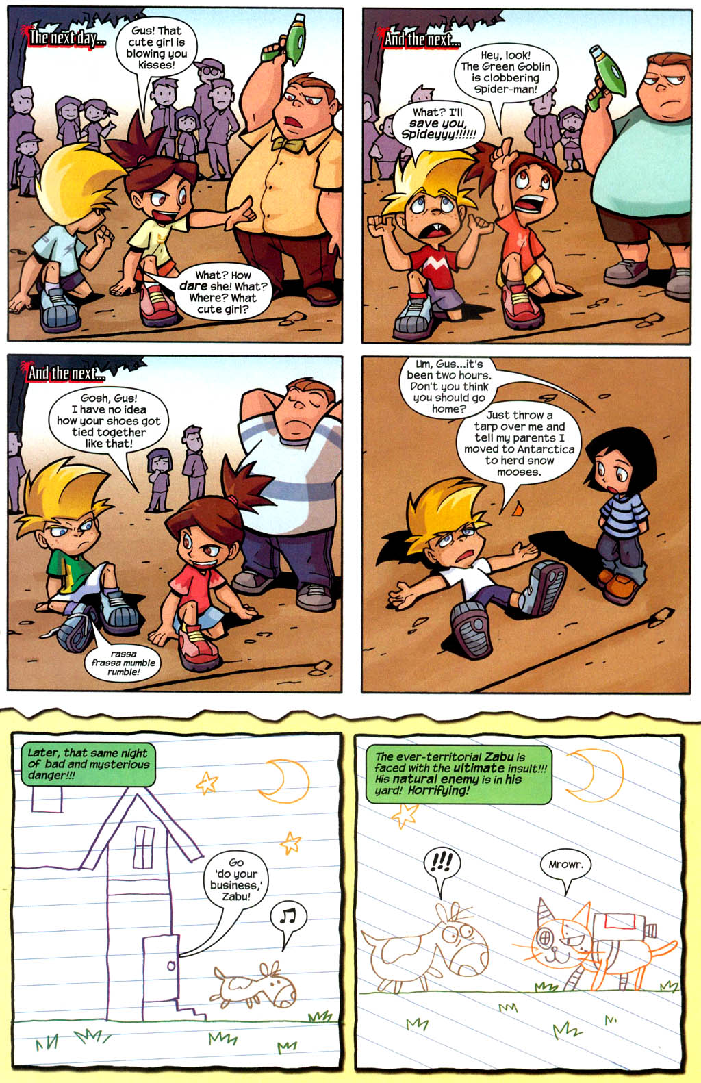 Read online Marvelous Adventures of Gus Beezer comic - Issue # Gus ...
