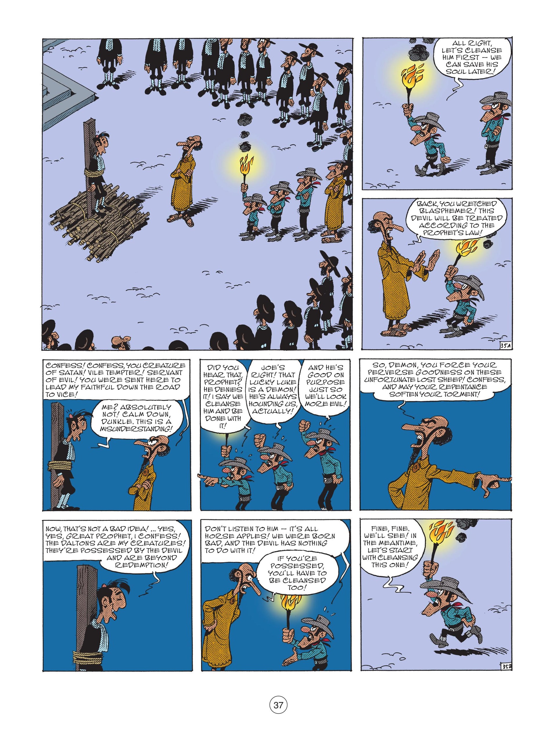Read online A Lucky Luke Adventure comic - Issue #73