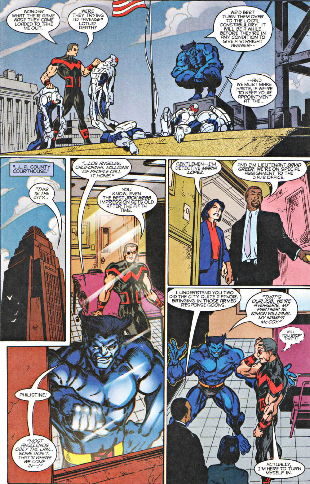 Avengers Two: Wonder Man and Beast #2 | Read All Comics Online For Free