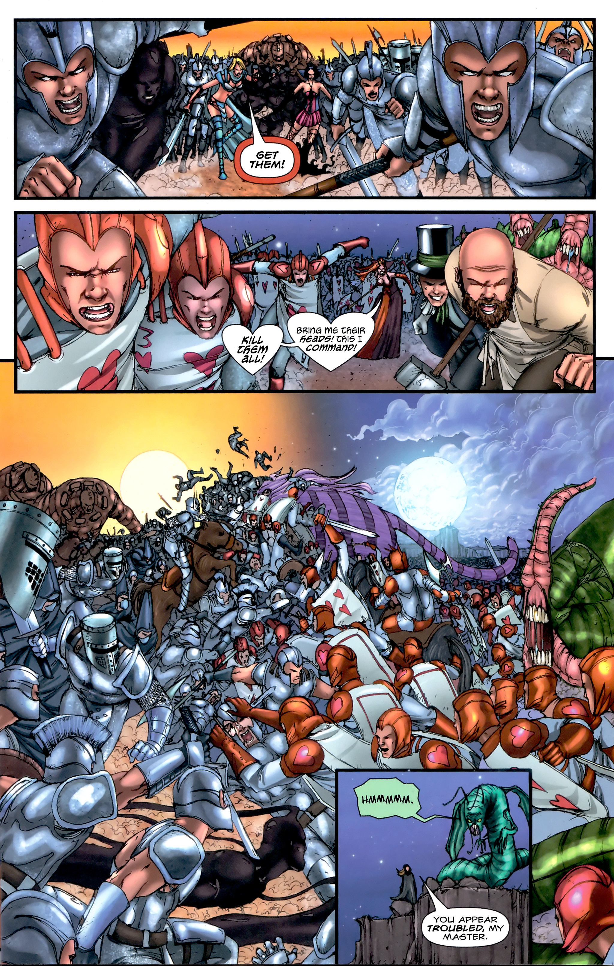 Read online Grimm Fairy Tales presents Alice in Wonderland comic - Issue #6