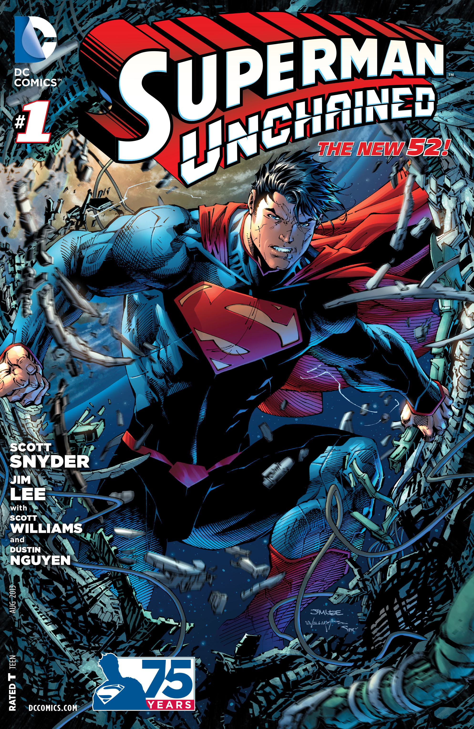 Read online Superman Unchained (2013) comic - Issue #1