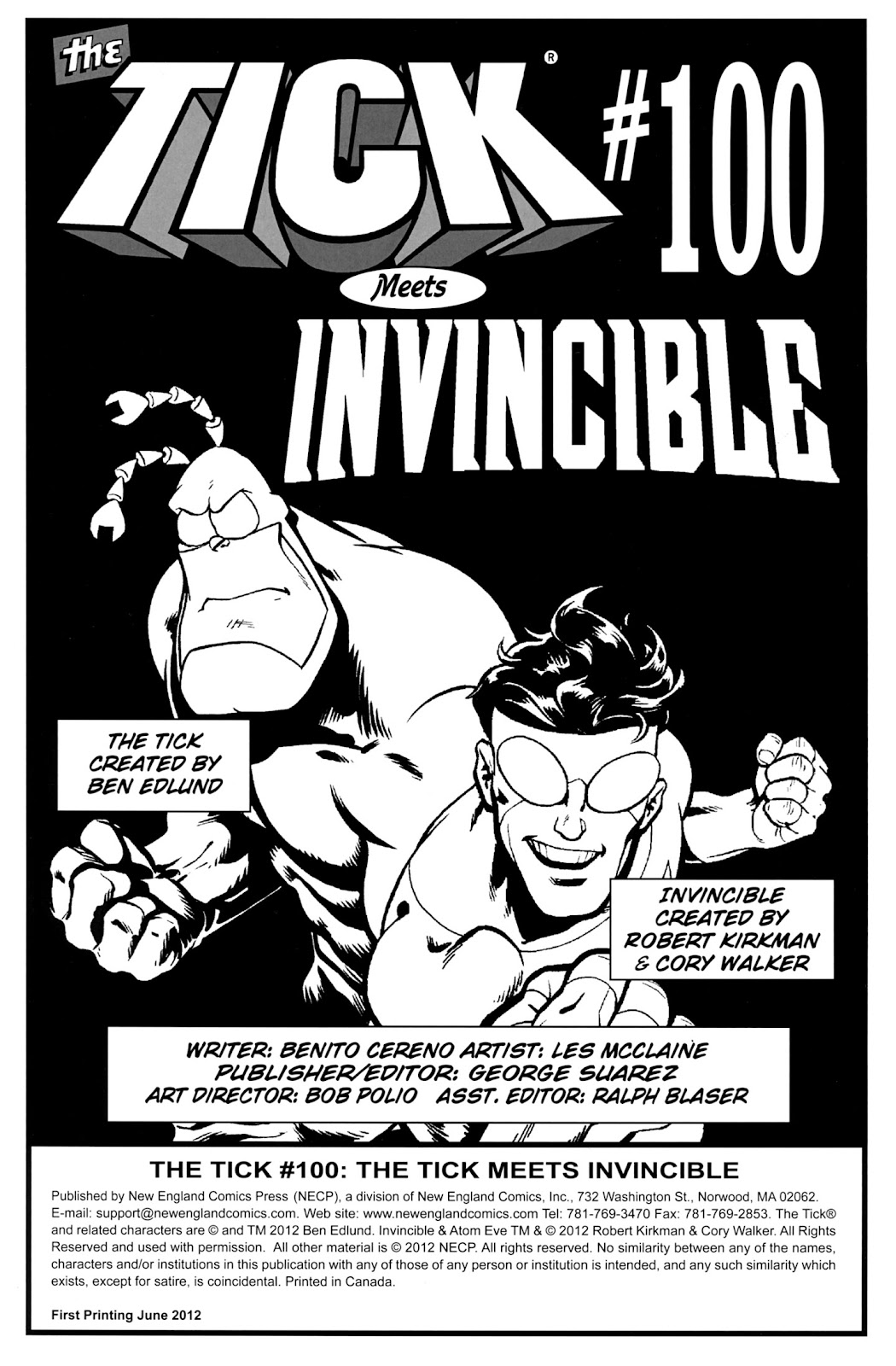 Read online The Tick comic - Issue #100