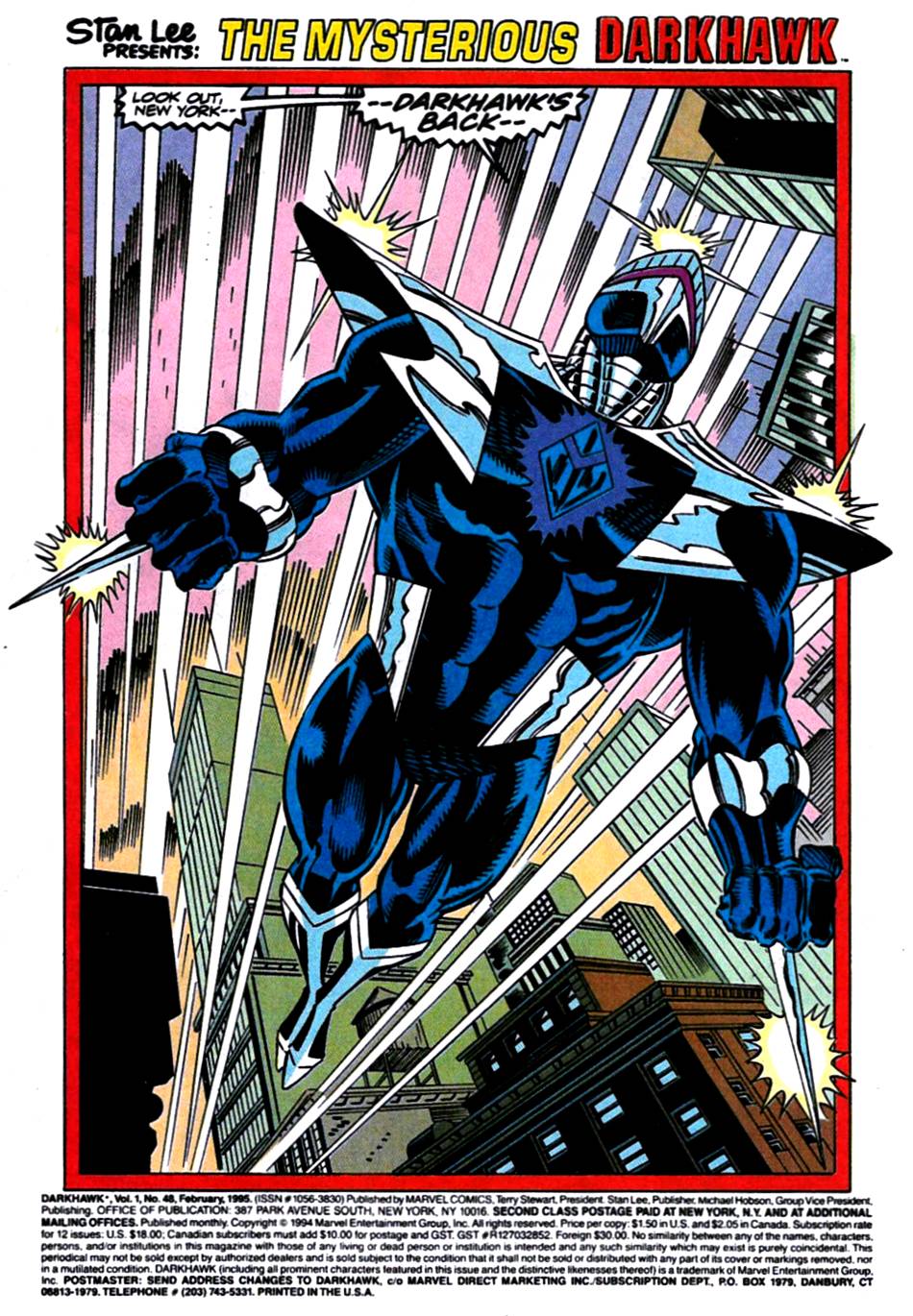 Read online Darkhawk (1991) comic - Issue #48