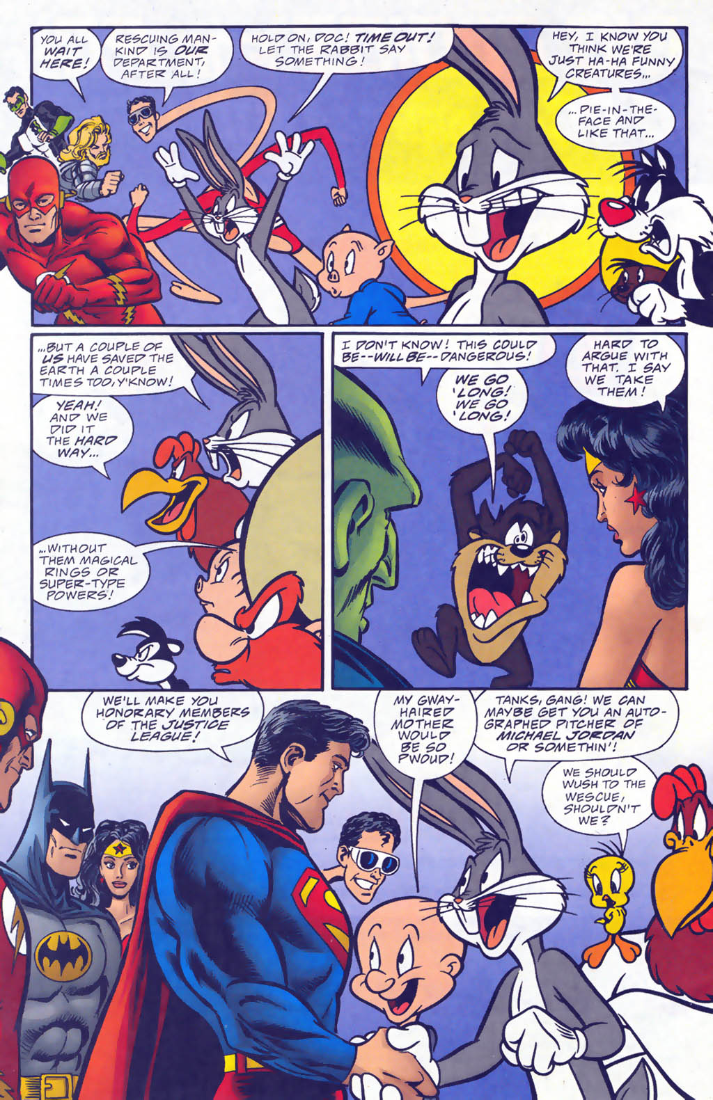 Read online Superman & Bugs Bunny comic - Issue #3