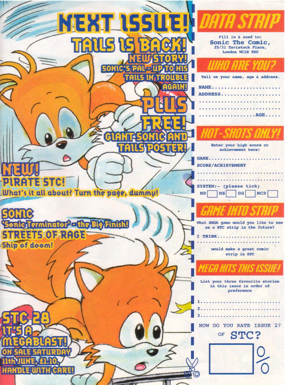 Read online Sonic the Comic comic - Issue #27