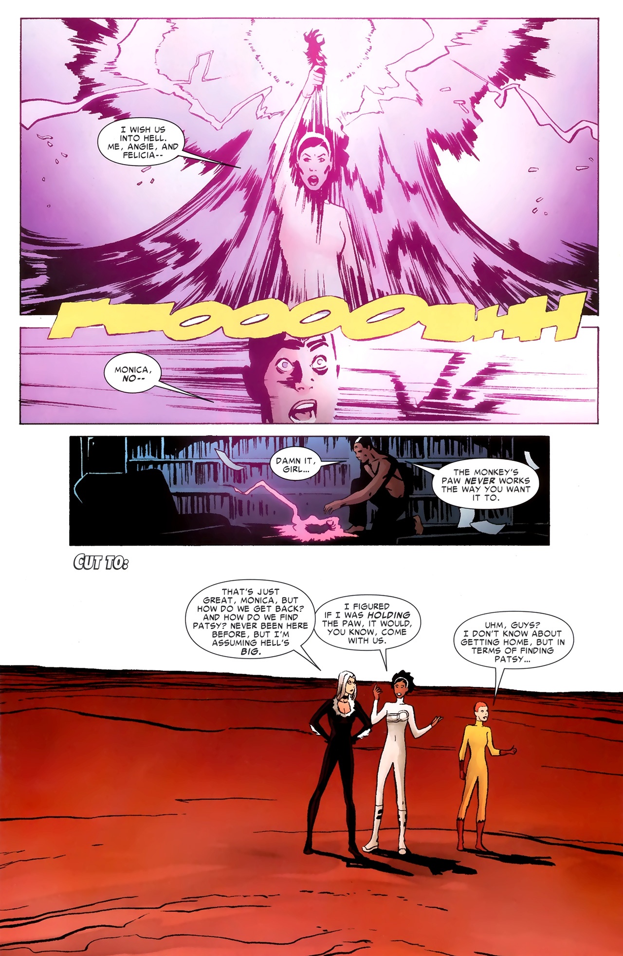 Read online Marvel Divas comic - Issue #4