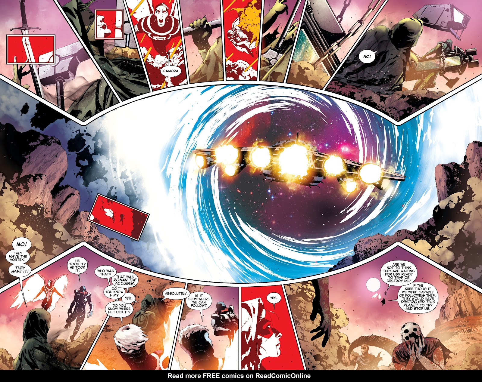 Read online Guardians of the Galaxy and X-Men: The Black Vortex comic ...