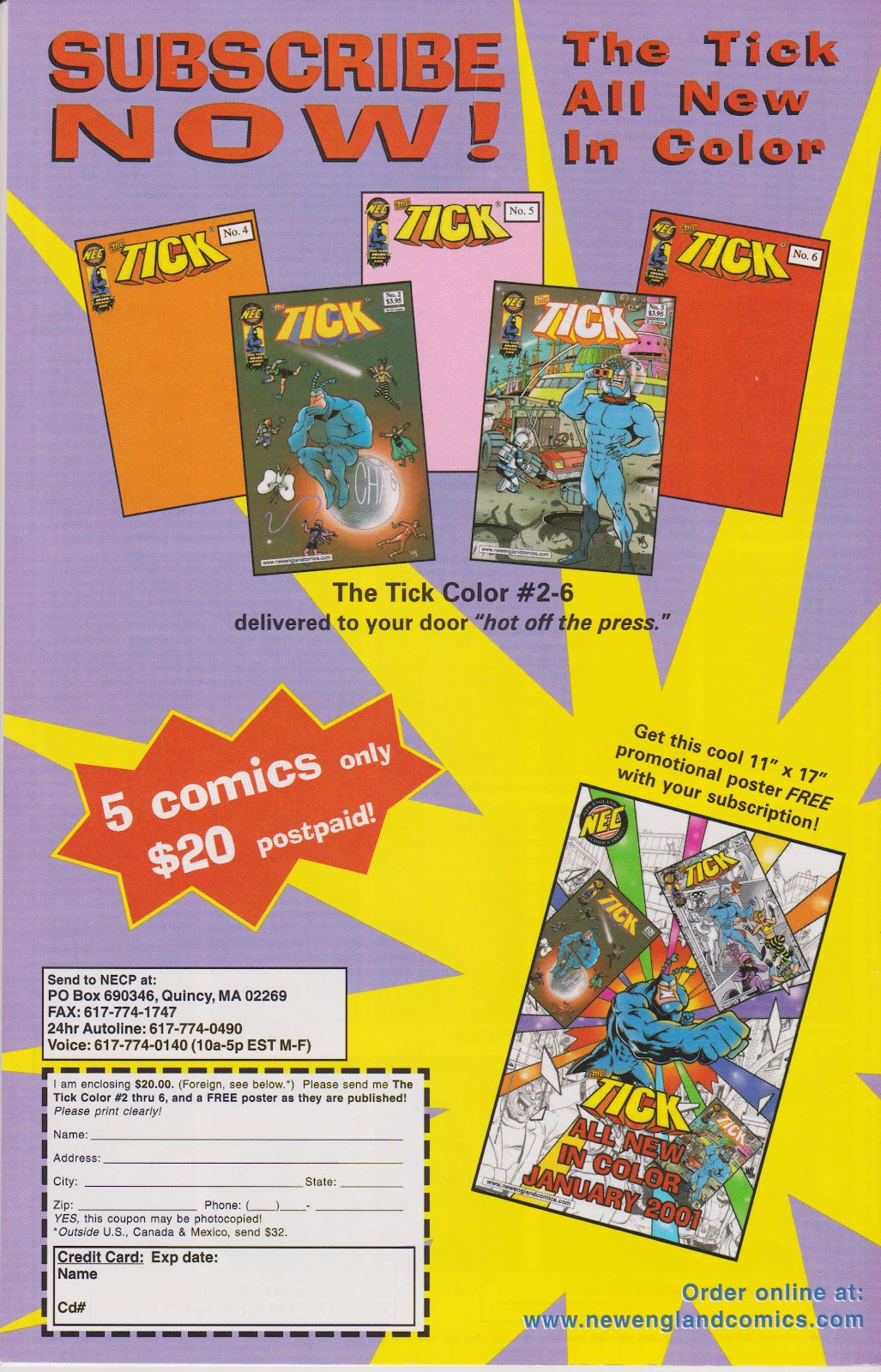 Read online The Tick Color comic - Issue #1