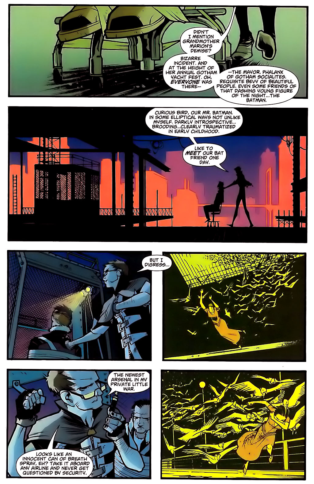 Read online Year One: Batman/Scarecrow comic - Issue #2