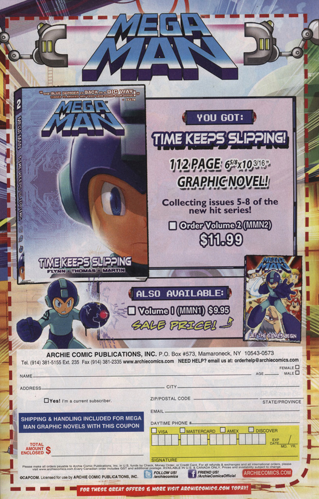 Read online Mega Man comic - Issue #12