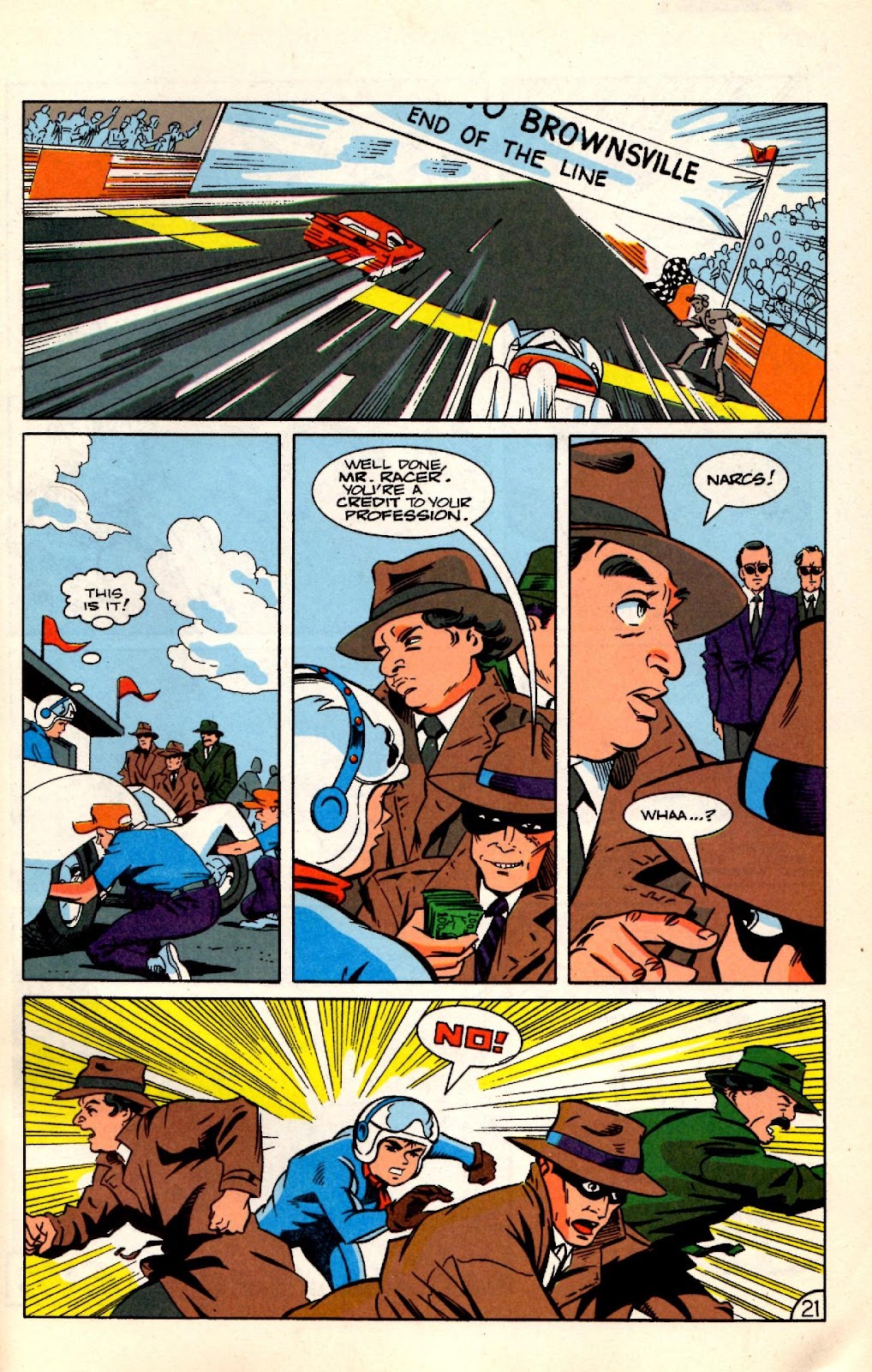 Read online Speed Racer (1987) comic - Issue #34