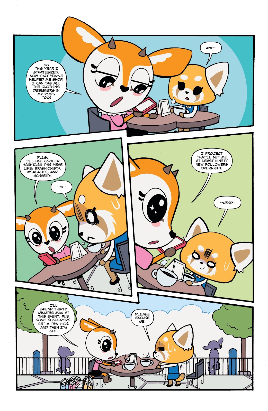 Read online Aggretsuko comic - Issue #2