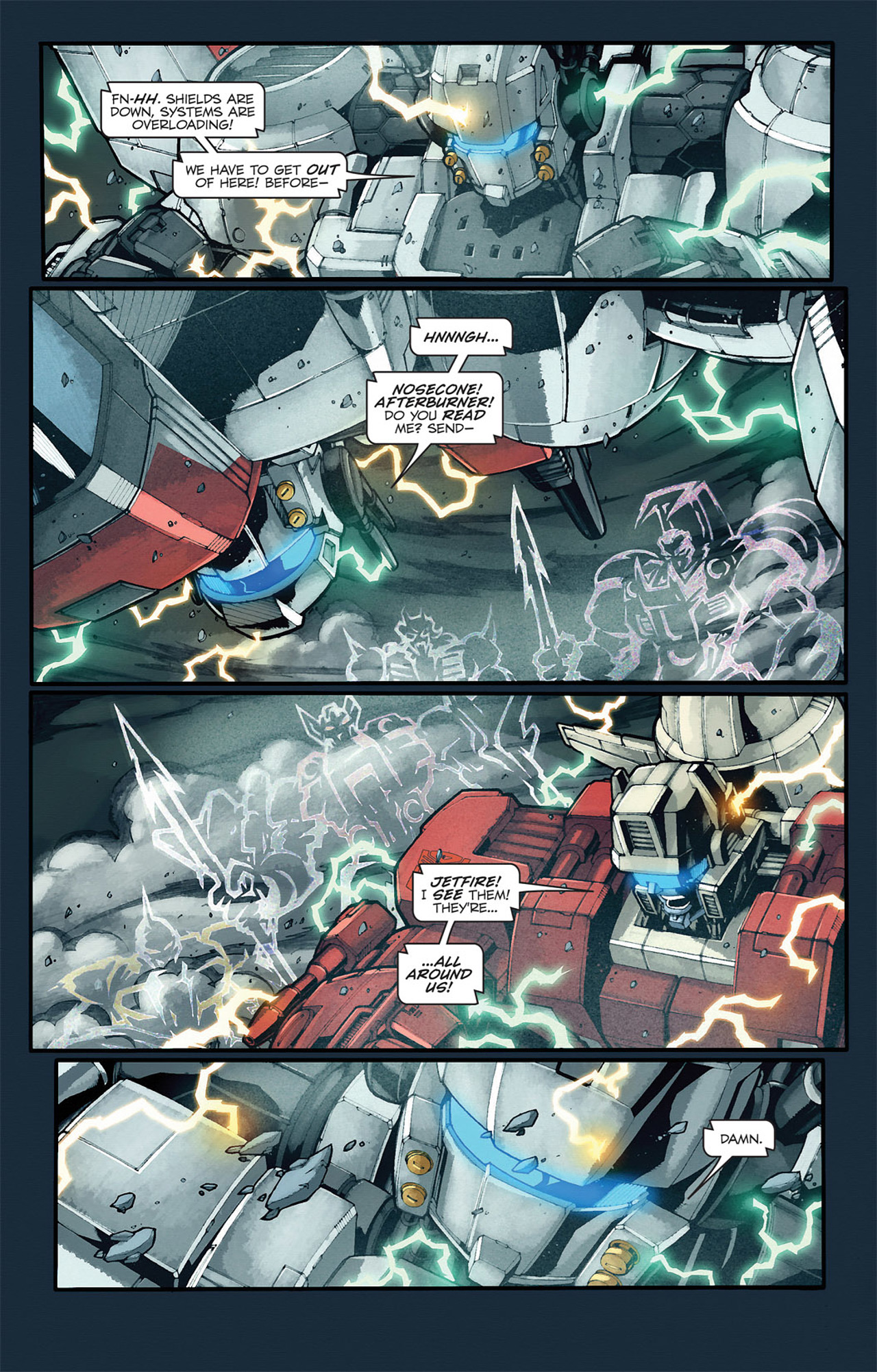 Read online The Transformers: Stormbringer comic - Issue #1