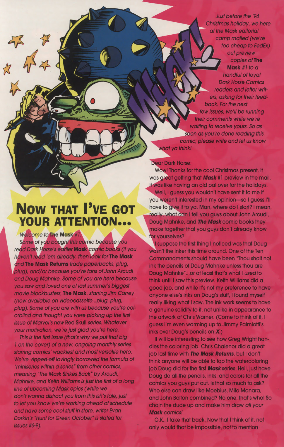 Read online The Mask Strikes Back comic - Issue #1