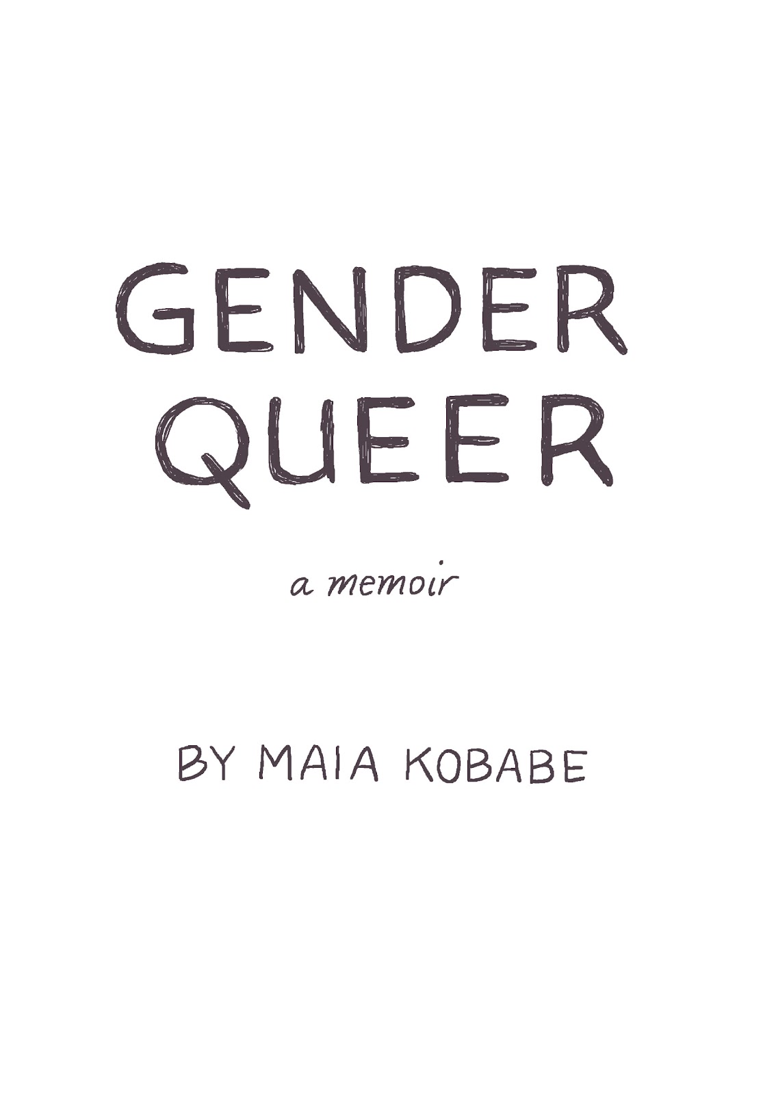 Read online Gender Queer: A Memoir comic - Issue # TPB (Part 1)
