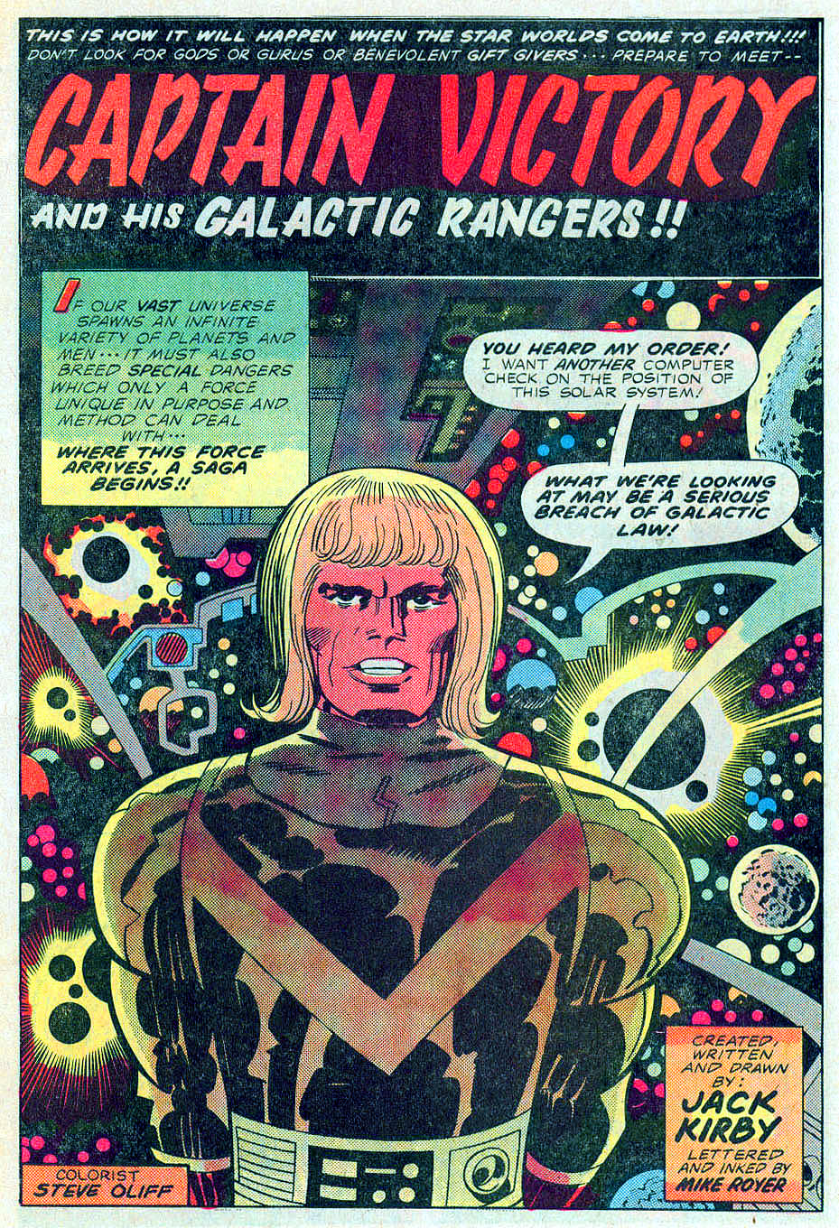 Read online Captain Victory and the Galactic Rangers (1981) comic ...