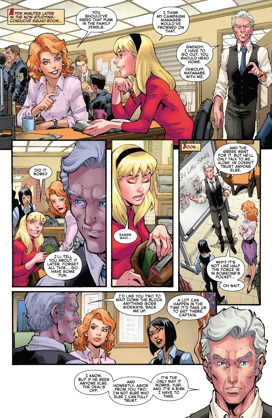 Read online Gwen Stacy comic - Issue #1