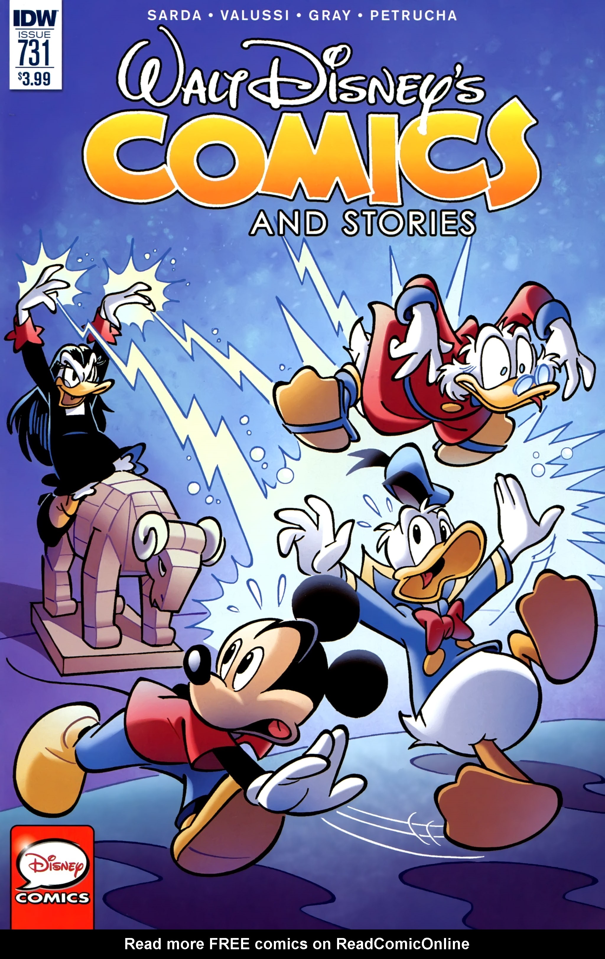 Read online Walt Disney's Comics and Stories comic - Issue #731