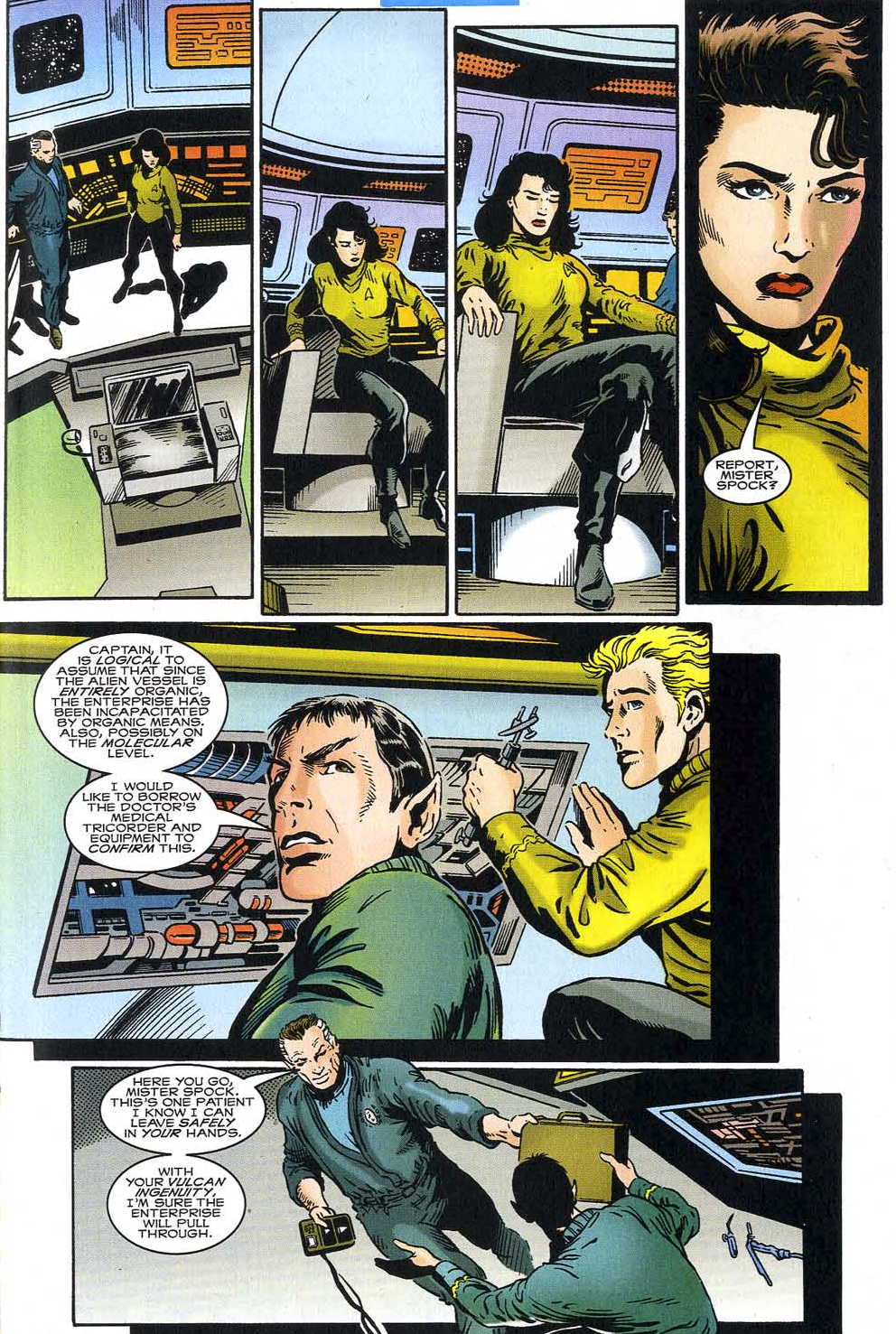 Read online Star Trek: Early Voyages comic - Issue #1