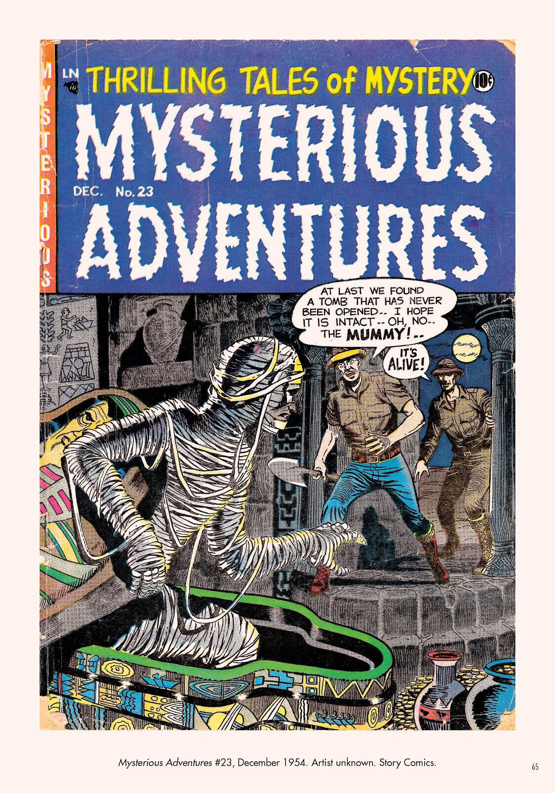 Read online Classic Monsters of Pre-Code Horror Comics: Mummies comic ...