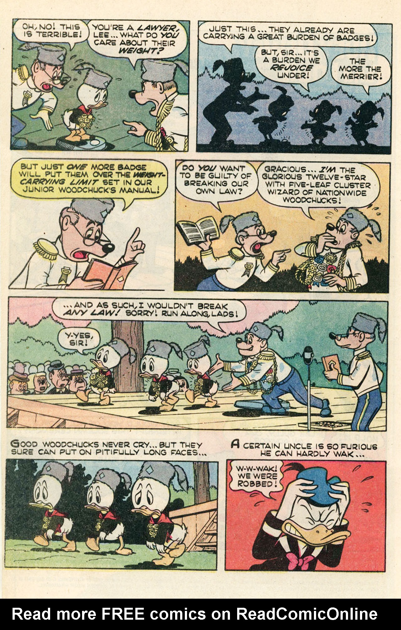 Read online Huey, Dewey, and Louie Junior Woodchucks comic - Issue #80