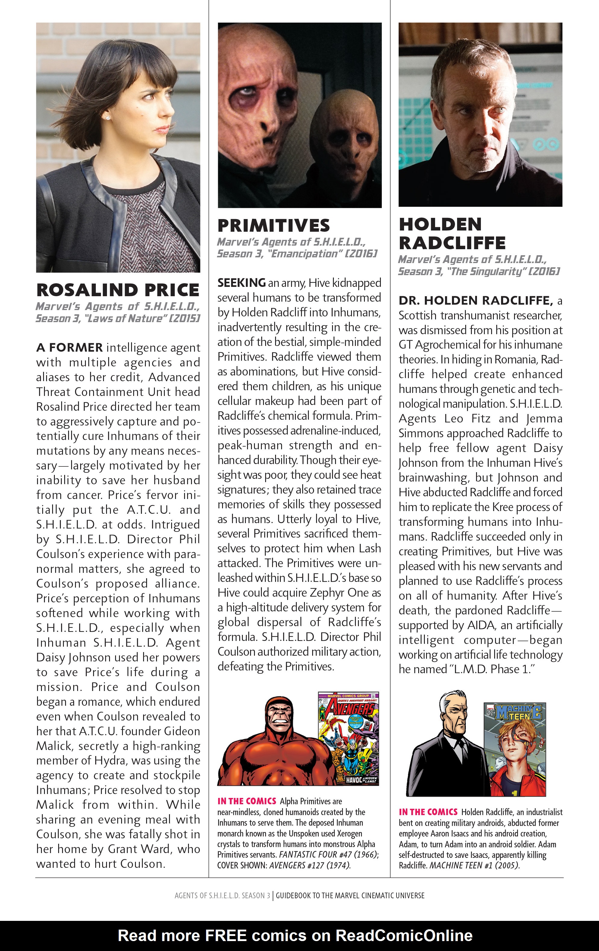 Read online Marvel Cinematic Universe Guidebook comic - Issue # TPB 3