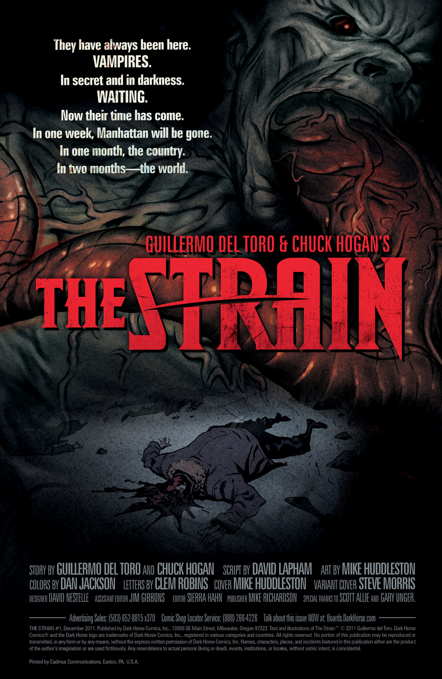 Read online The Strain comic - Issue #1