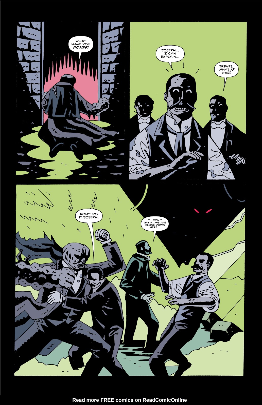 Read online Merrick: The Sensational Elephantman comic - Issue #7