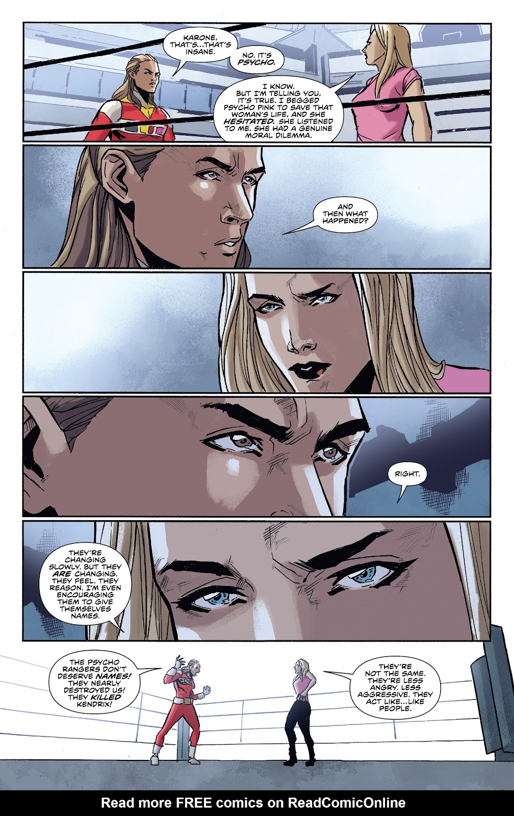 Read online Saban's Power Rangers: The Psycho Path comic - Issue # TPB