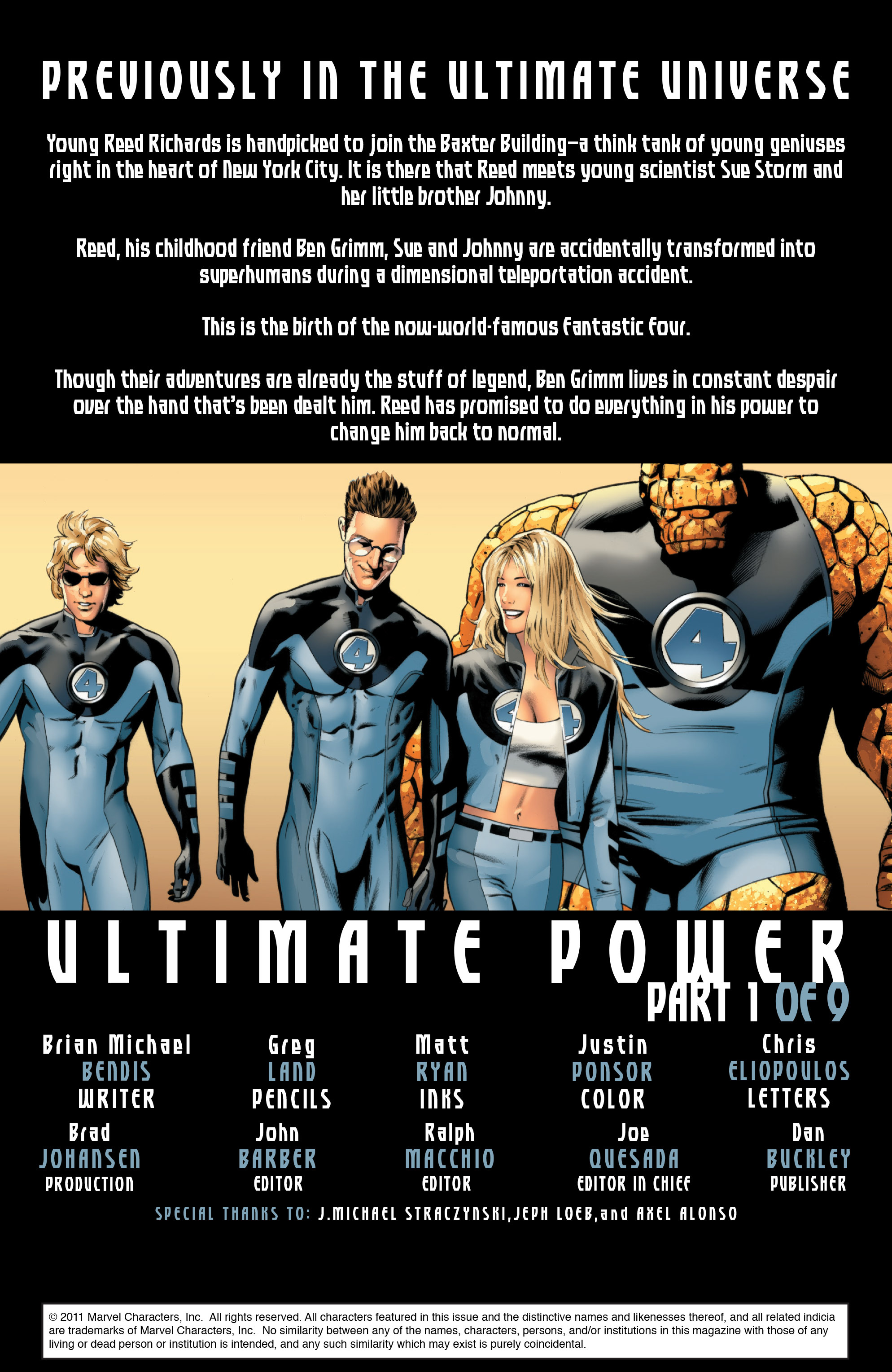 Read online Ultimate Power comic - Issue #1