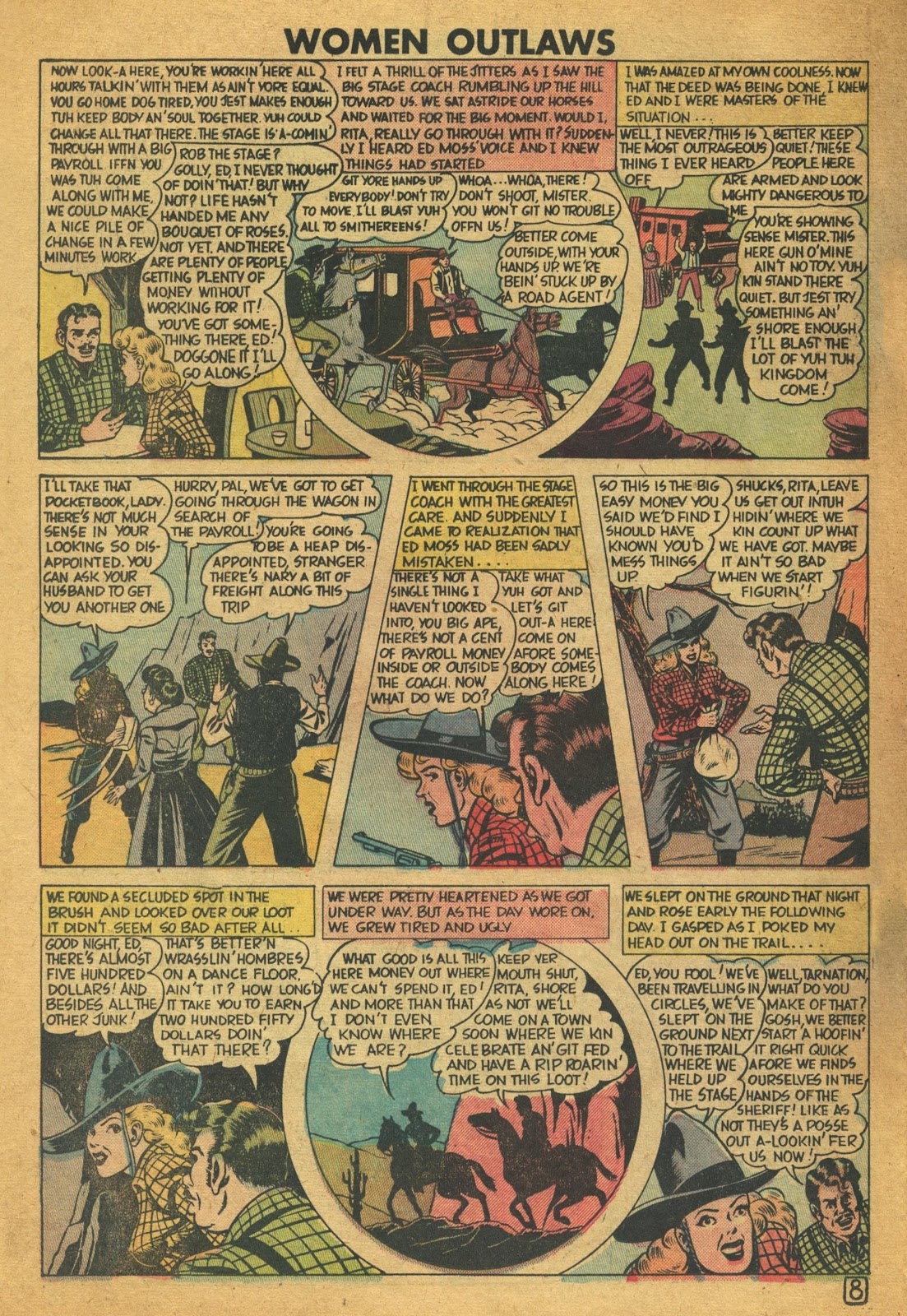 Read online Women Outlaws comic - Issue #6