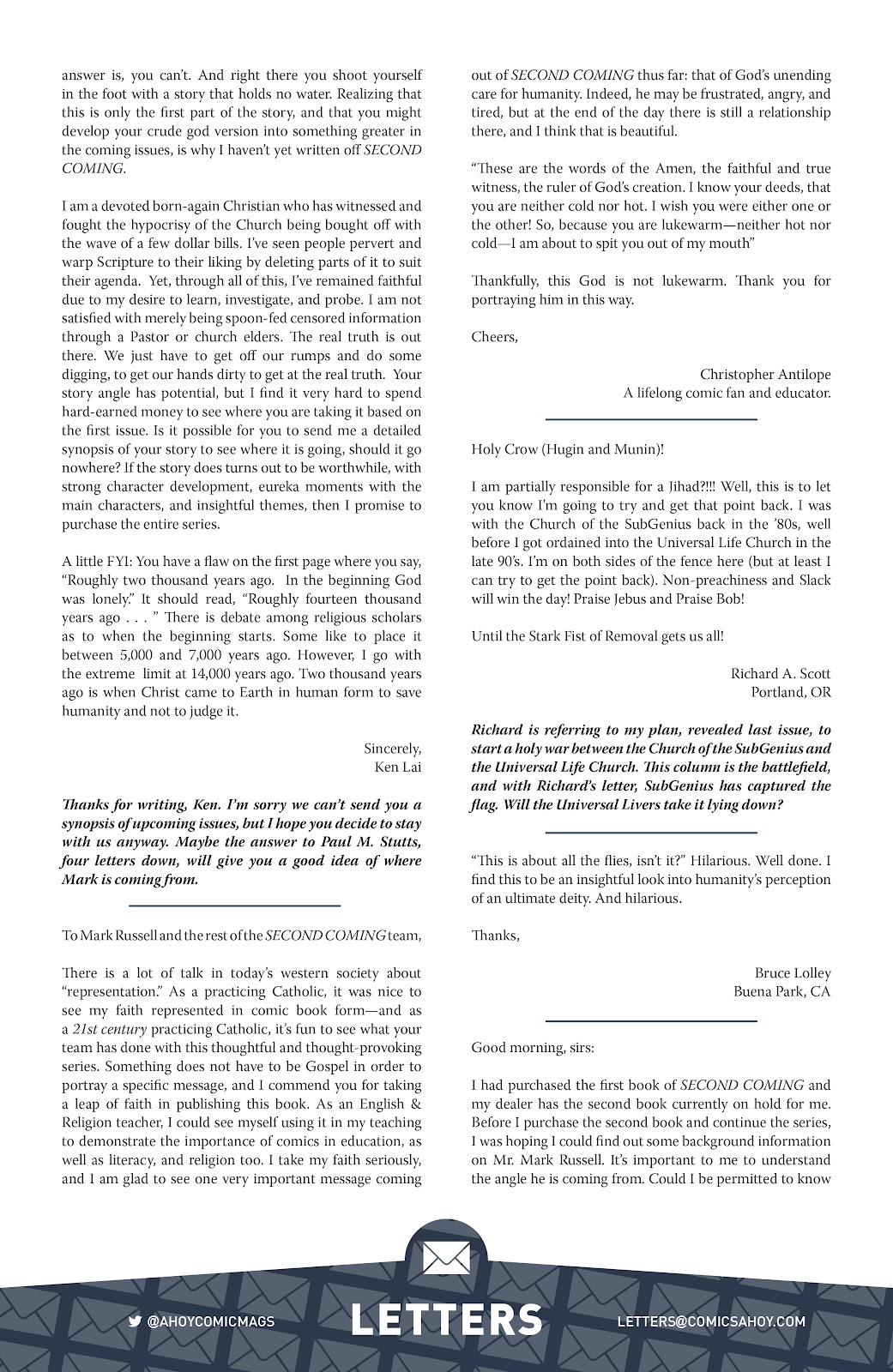 Read online Second Coming comic - Issue #4