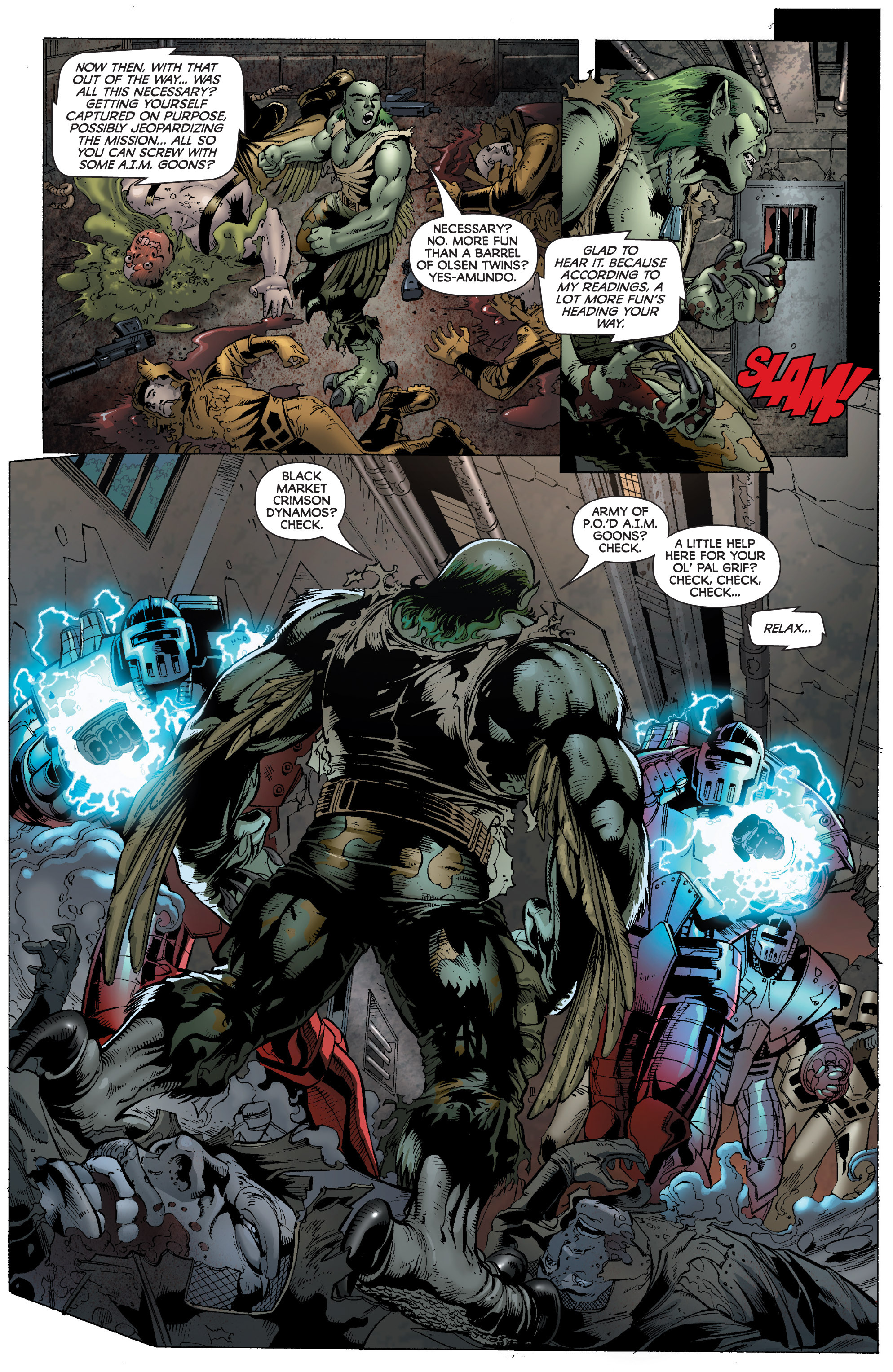 Read online World War Hulk: Gamma Corps comic - Issue #1
