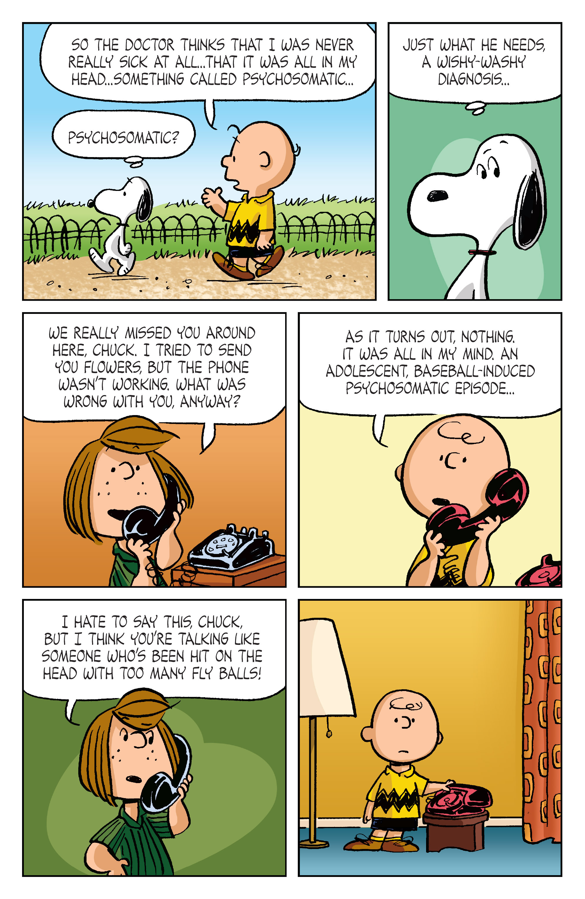 Read online Peanuts (2012) comic - Issue #27