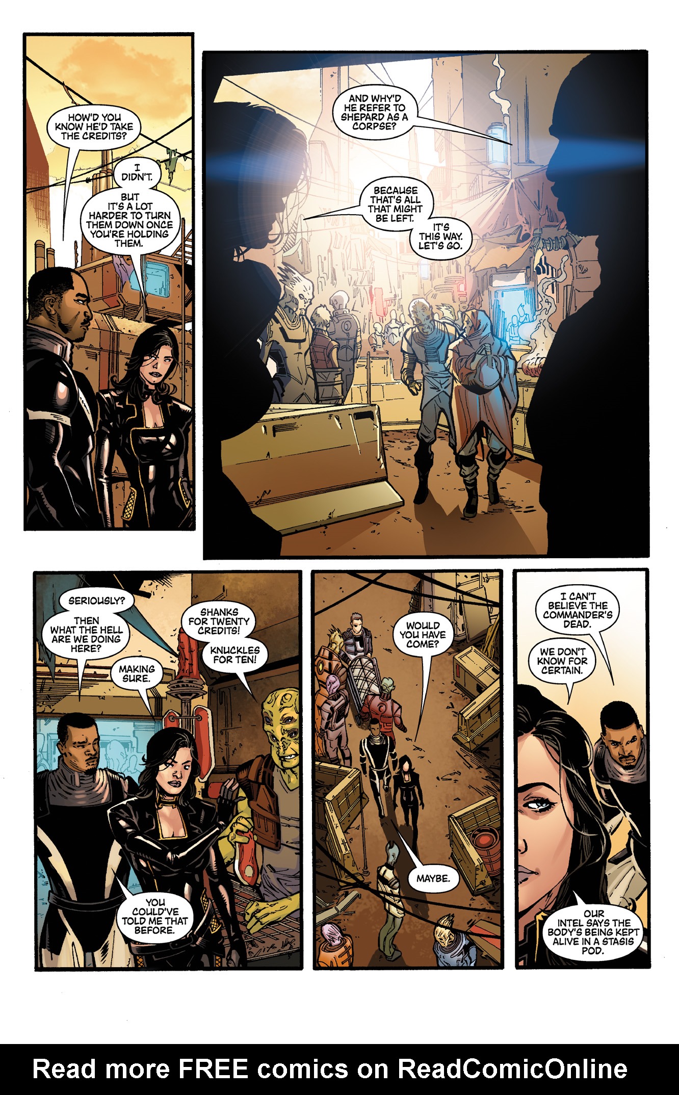 Read online Mass Effect: Foundation comic - Issue #5