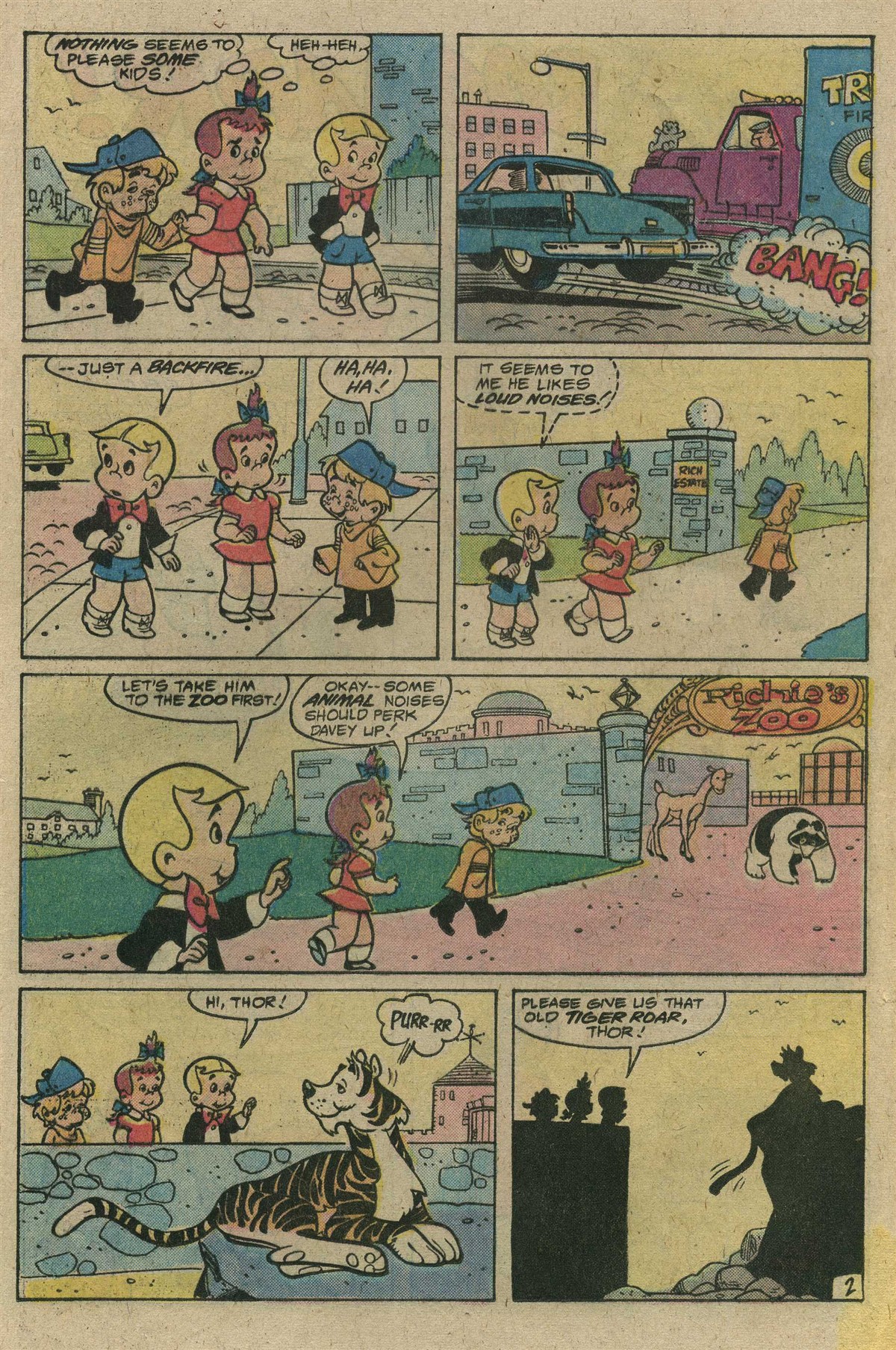 Richie Rich His Girl Friends Issue 2 | Read Richie Rich His Girl ...