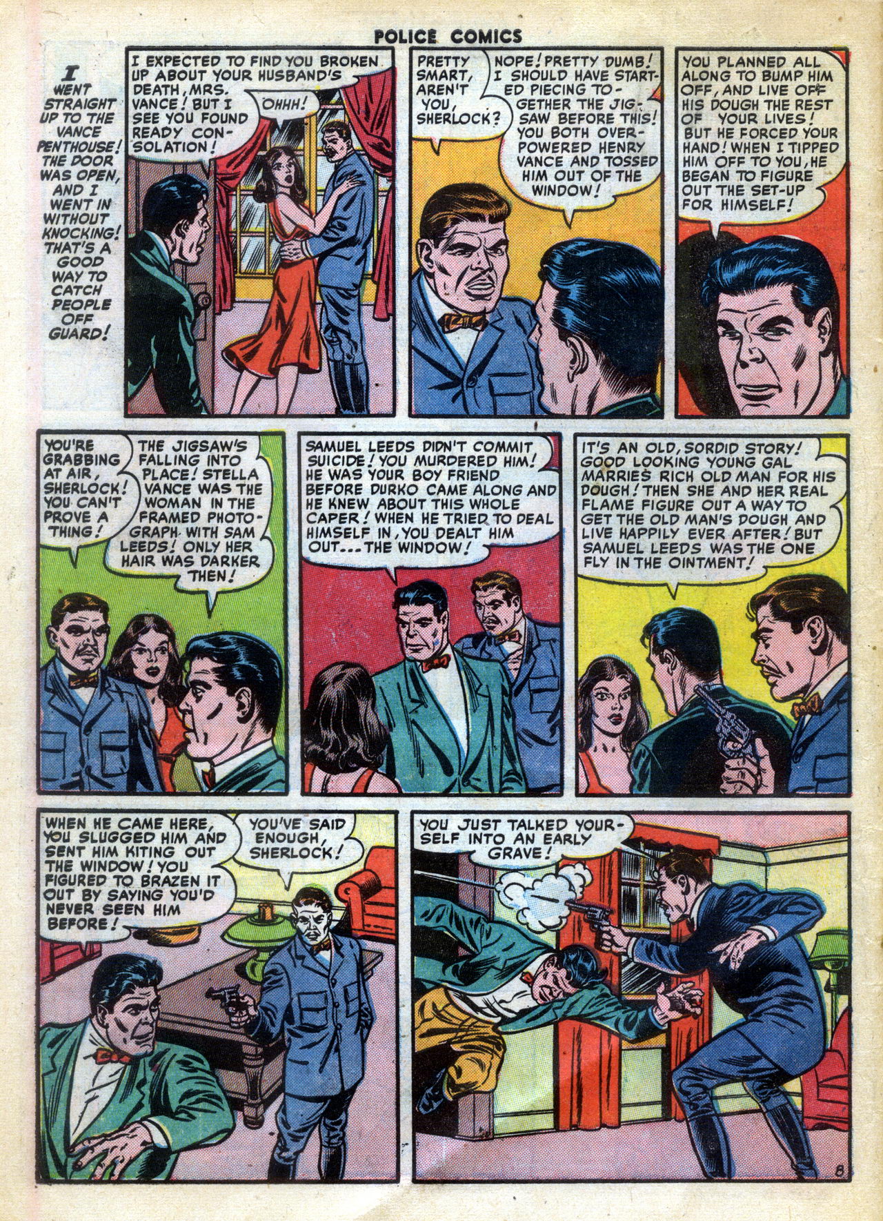 Read online Police Comics comic - Issue #112