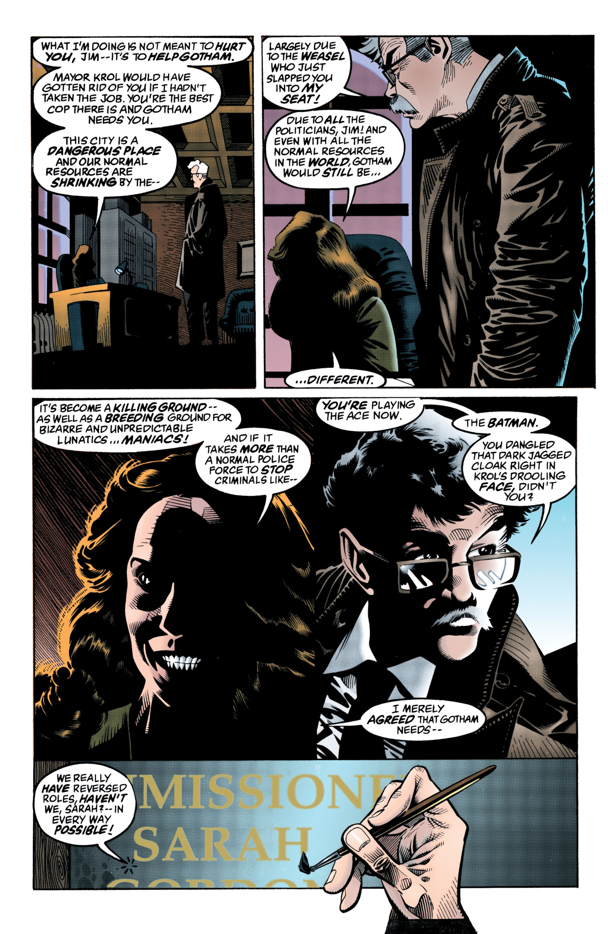 Read online Batman (1940) comic - Issue #519