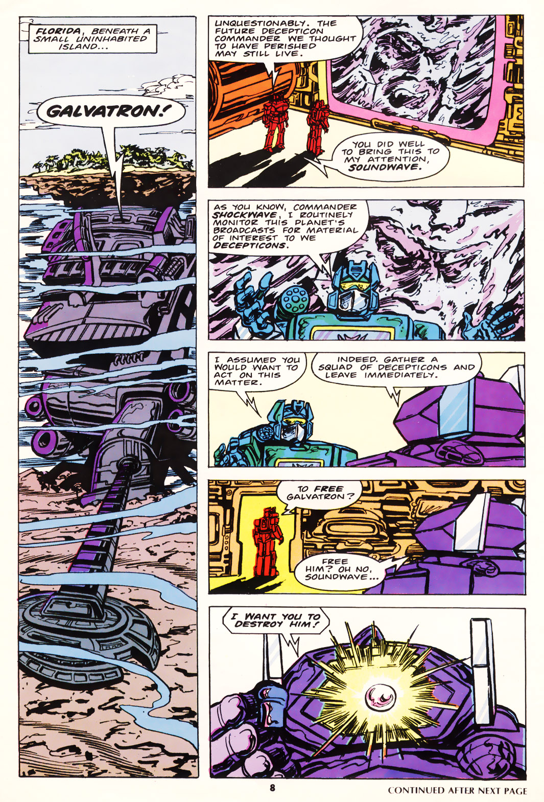 Read online The Transformers (UK) comic - Issue #137