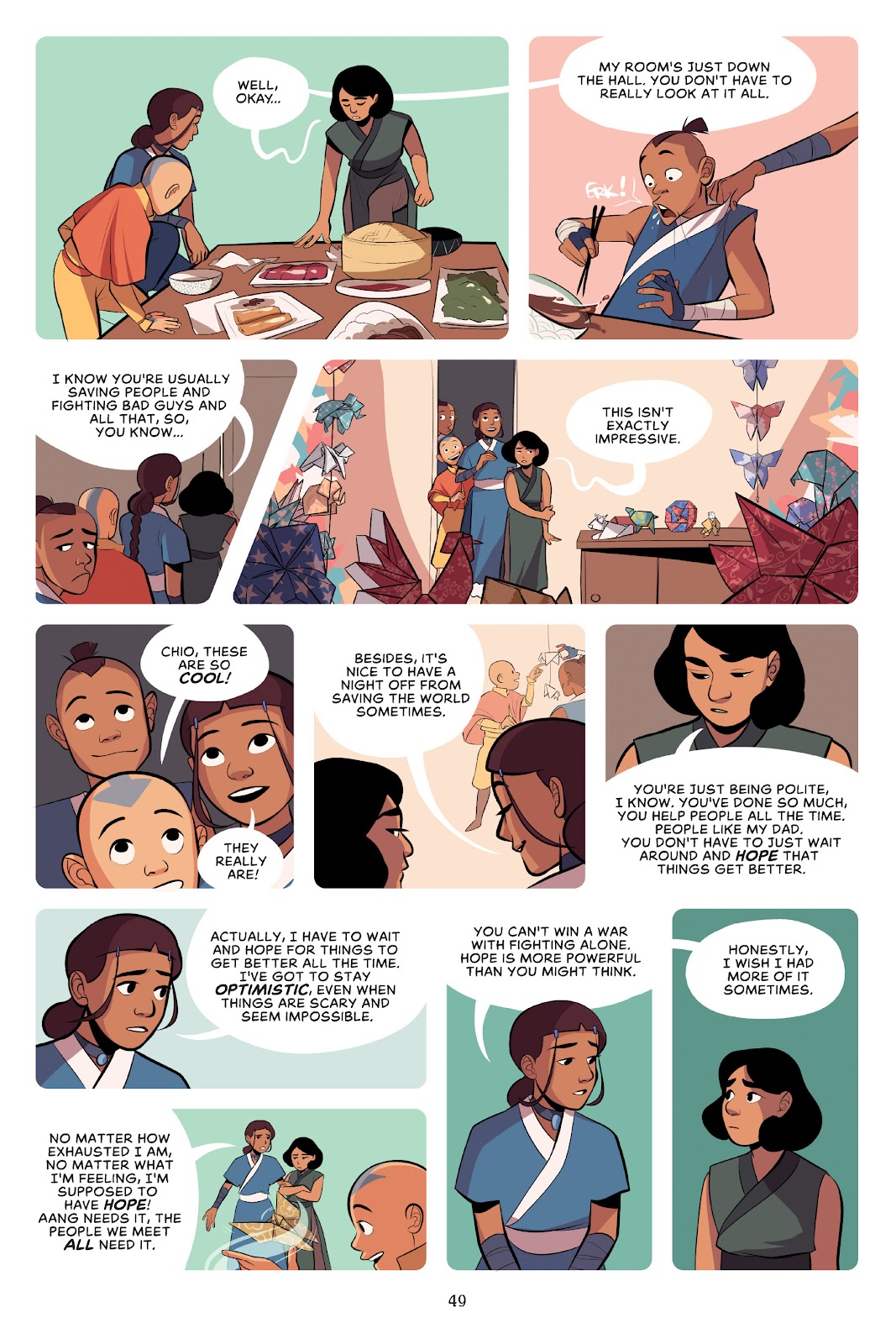 Read online Nickelodeon Avatar: The Last Airbender - Team Avatar Tales ...