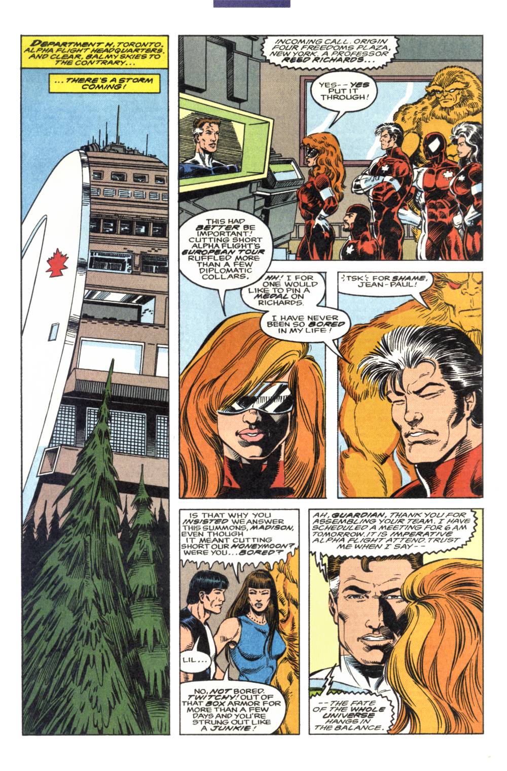 Read online Alpha Flight (1983) comic - Issue #109