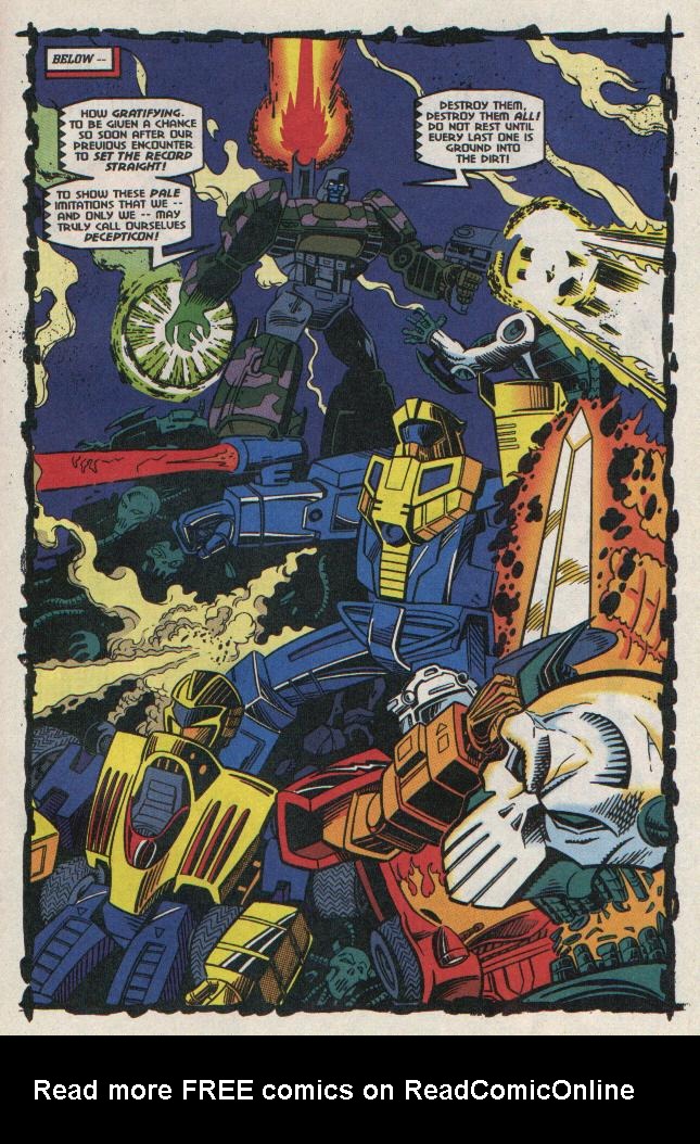 Read online Transformers: Generation 2 comic - Issue #8