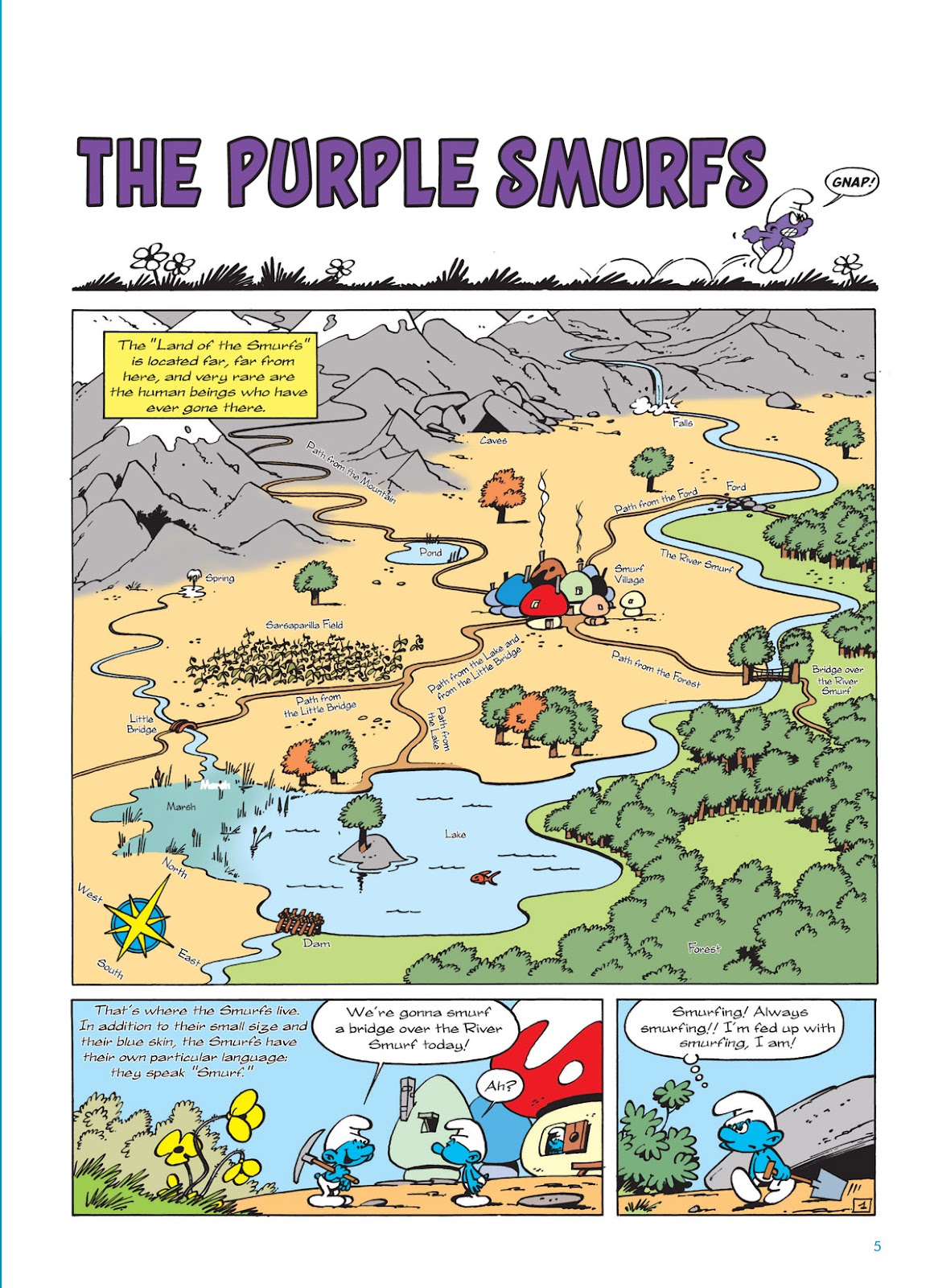 Read online The Smurfs comic - Issue #1
