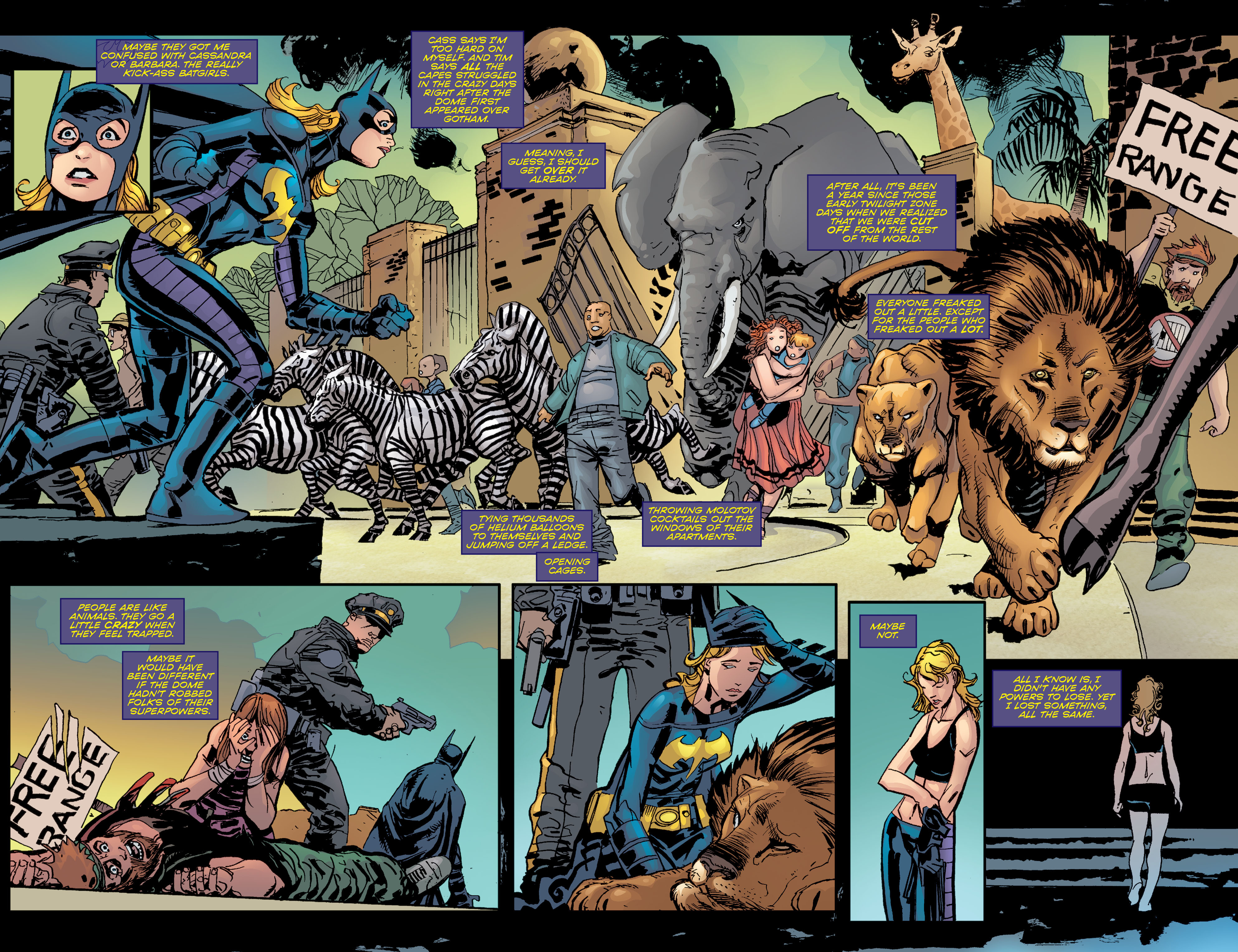 Read online Convergence Batgirl comic - Issue #1