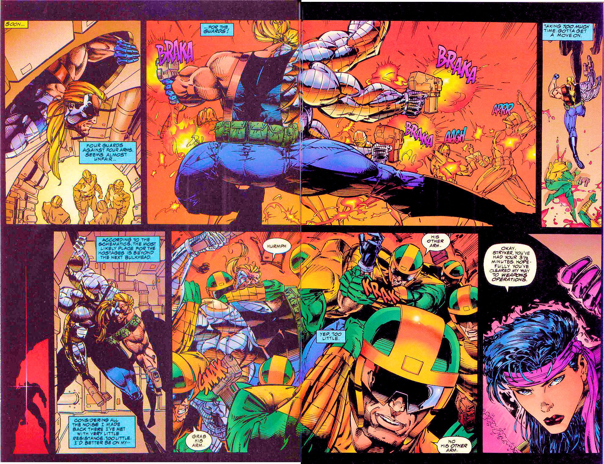 Read online Codename: Strykeforce comic - Issue #2